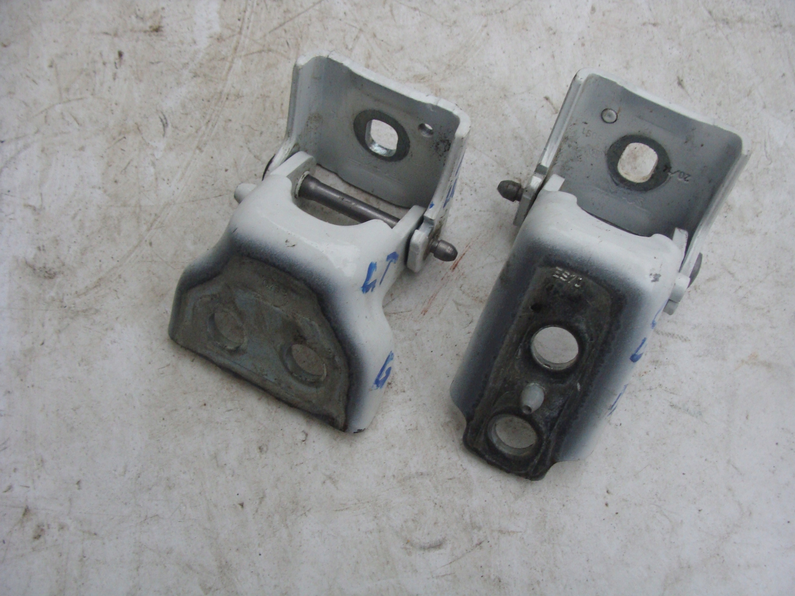 ZAWIASY DRZWI LEWY TYŁ GÓRNY + DOLNY CITROEN C3 II LIFT 5D EWP za 45 ...