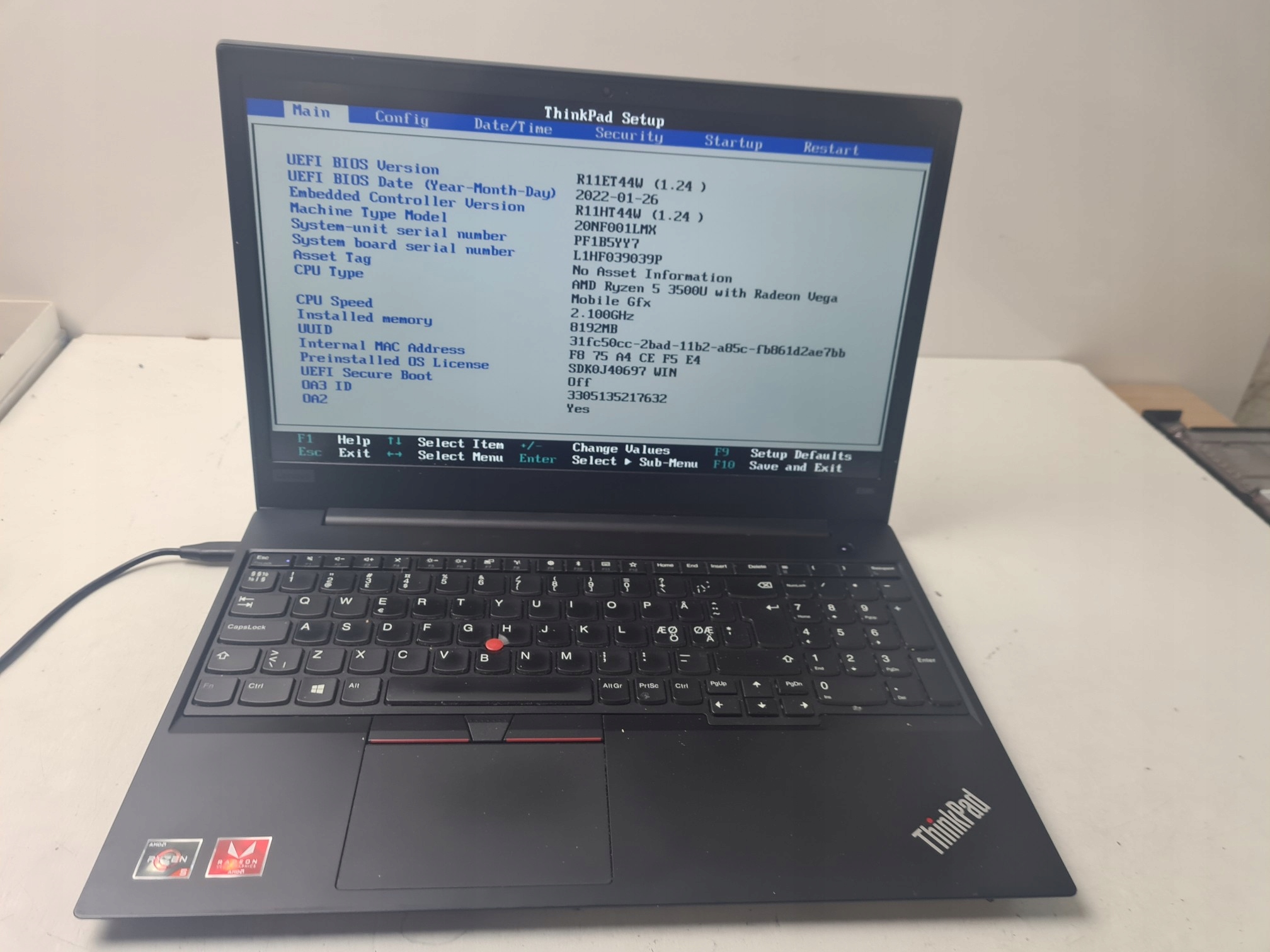 Lenovo ThinkPad E595 (2272828) - Sklep, Opinie, Cena w Allegro