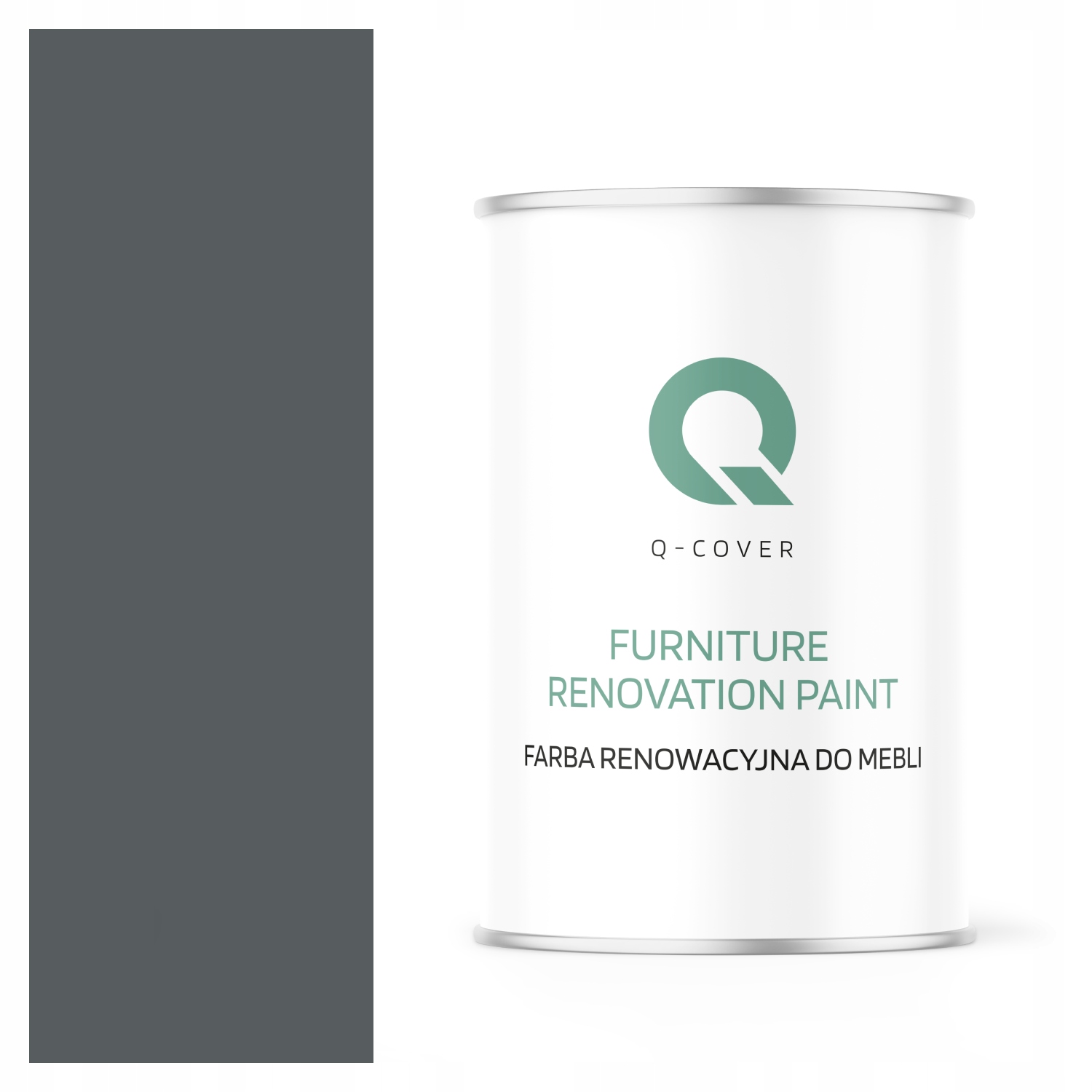 FESTÉK KONYHABÚTORHOZ, SZEKRÉNYFRONTRA, BAZALTSZÜRKE RAL 7012 MATT 1L ...