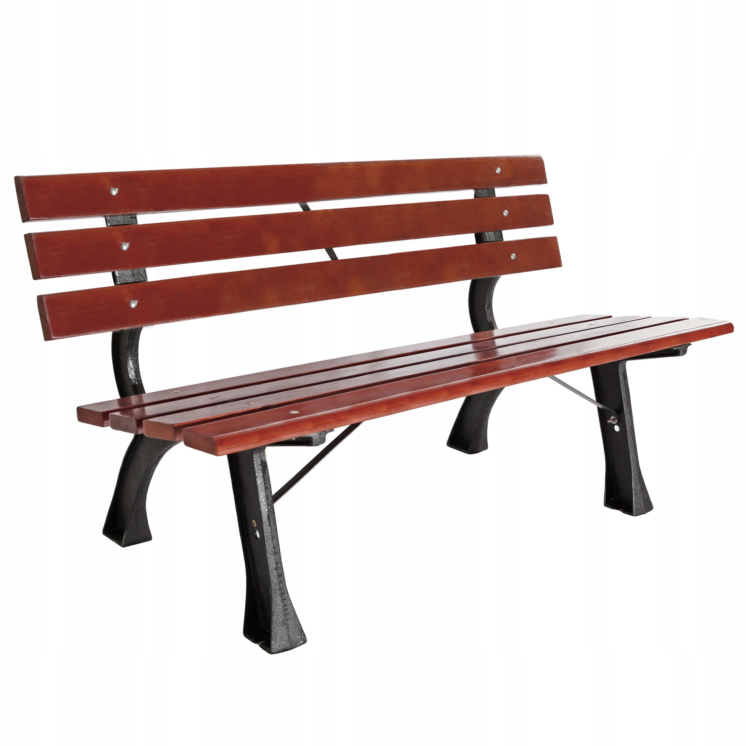 Linder Exclusiv Zahradní lavička 150x57x70 cm hnědá - Allegro