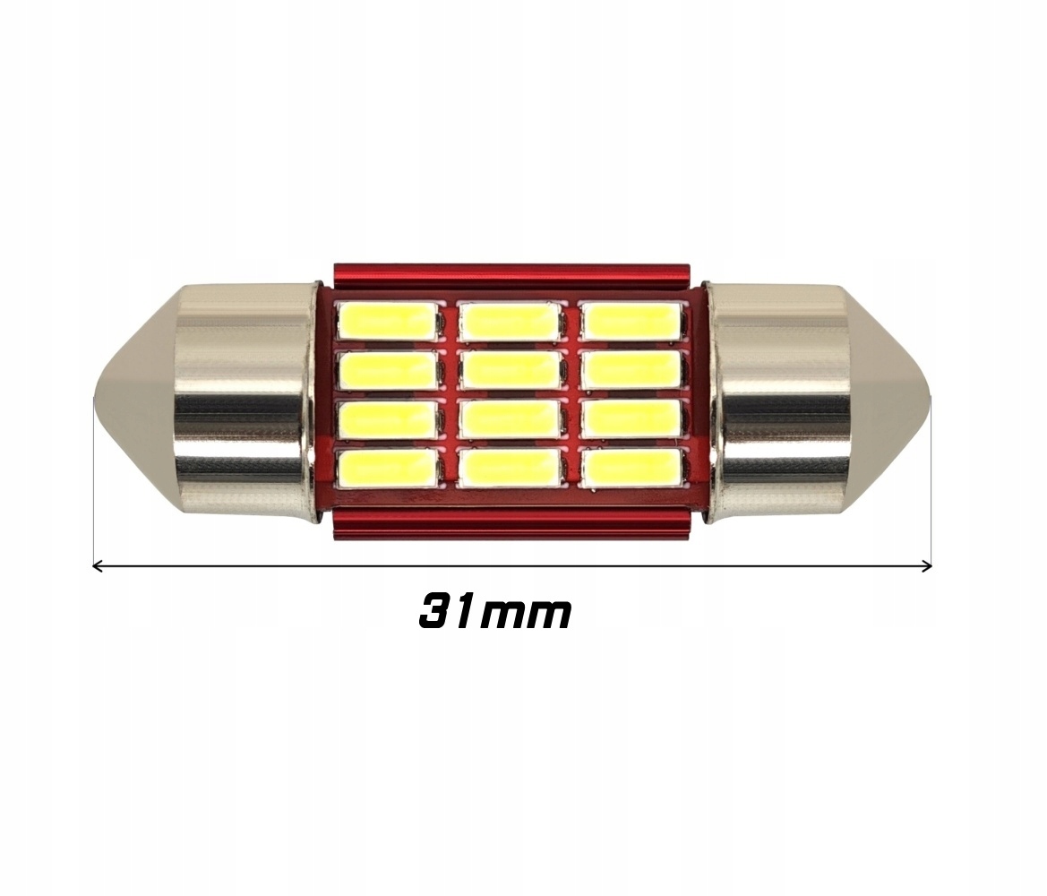 żarówka LED C3W C5W SV8.5 12V COB CANBUS 31mm 5901414685478 za z ... żarówka LED C3W C5W SV8.5 12V COB CANBUS 31mm 5901414685478 za z ...