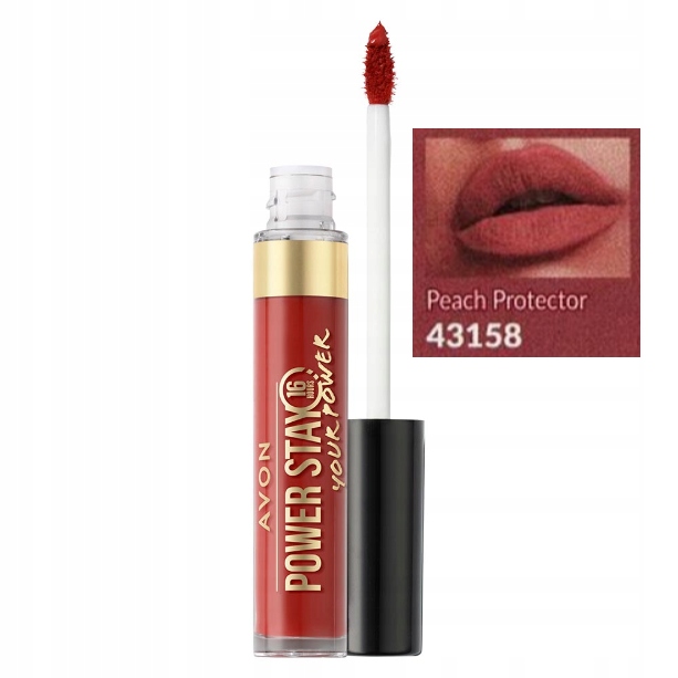 AVON Powerstay "16 órás" matt folyékony rúzs RISE UP RUBY árnyalatban ...