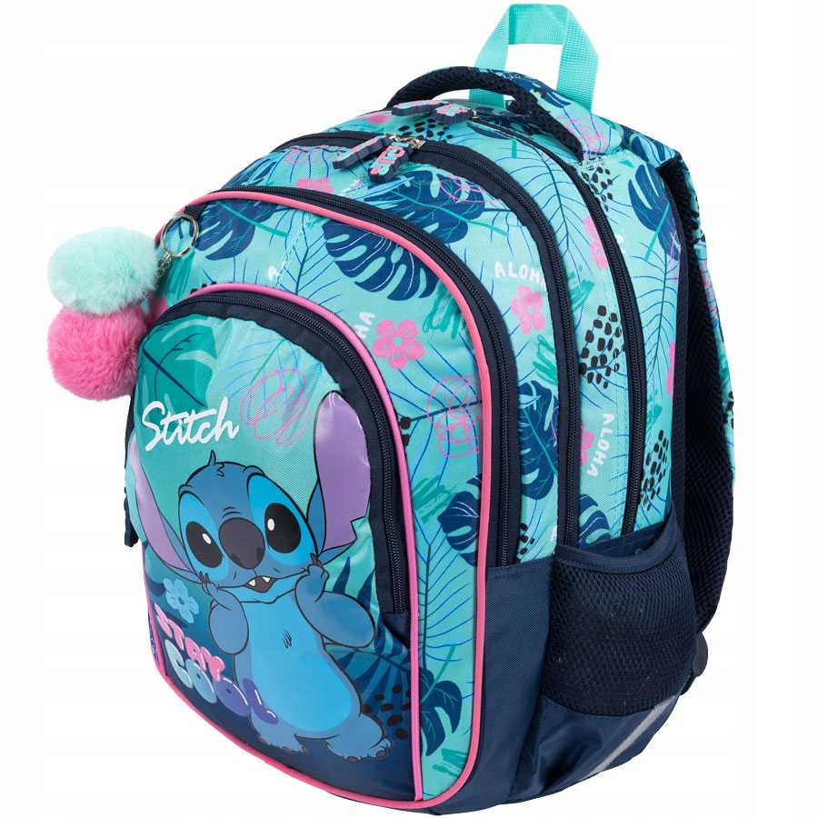 PLECAK SZKOLNY TORNISTER DLA DZIEWCZYNKI STICH LILO I STITCH DISNEY (5903235683091) • Cena ...