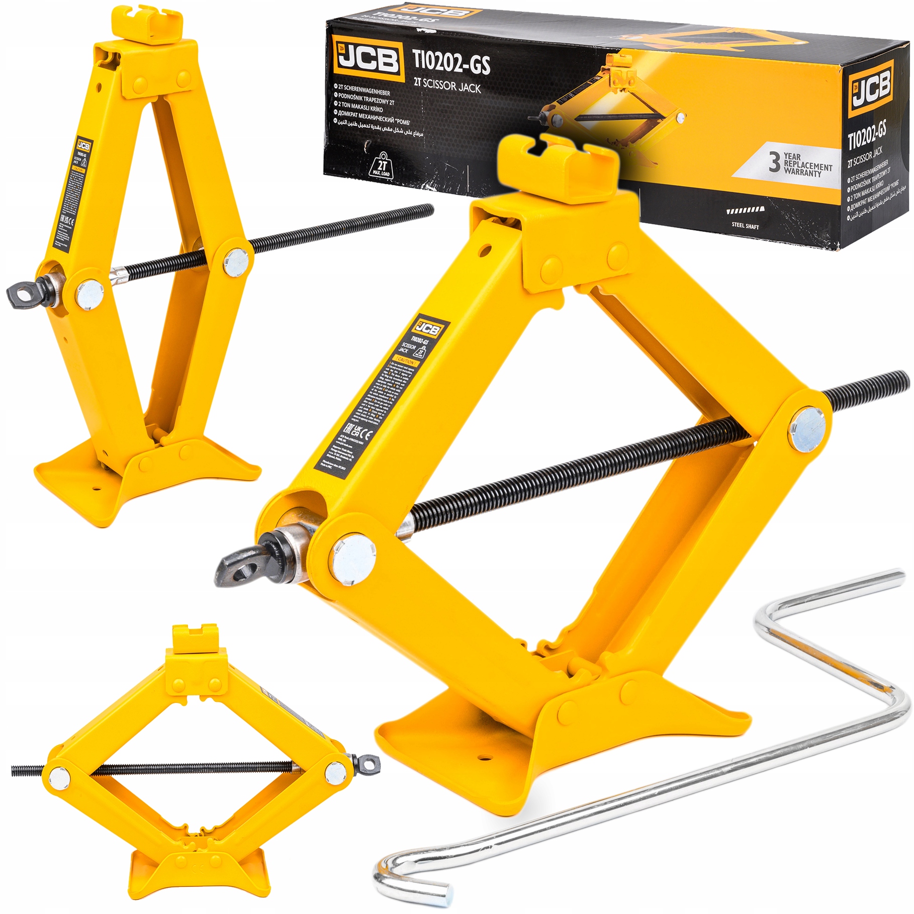 TRAPEZOWY PODNOŚNIK SAMOCHODOWY WARSZTATOWY LEWAREK DO KÓŁ JCB 2T ...