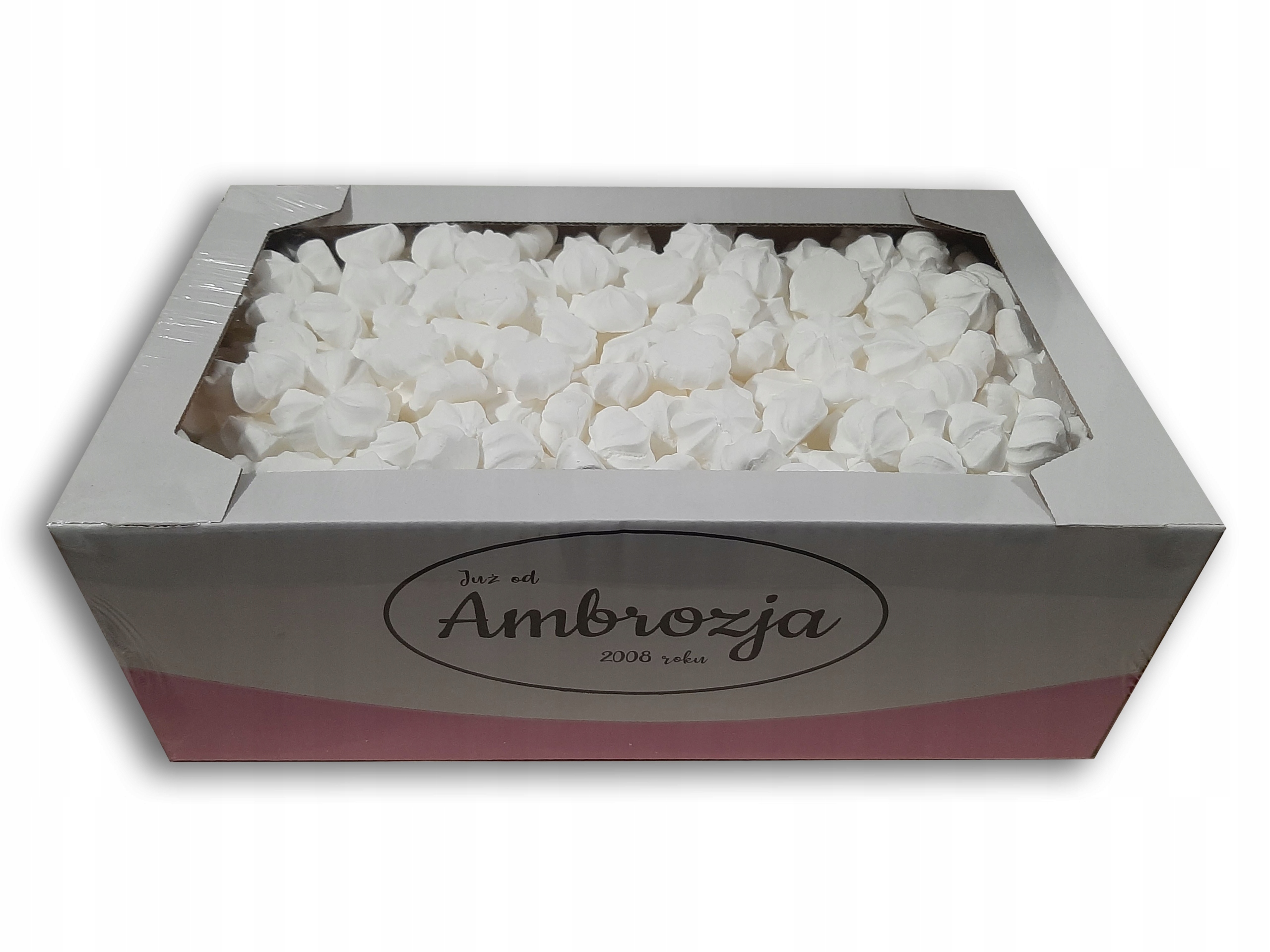 Bezy Ambrozja beziki małe białe 1,3kg • Cena, Opinie - Allegro