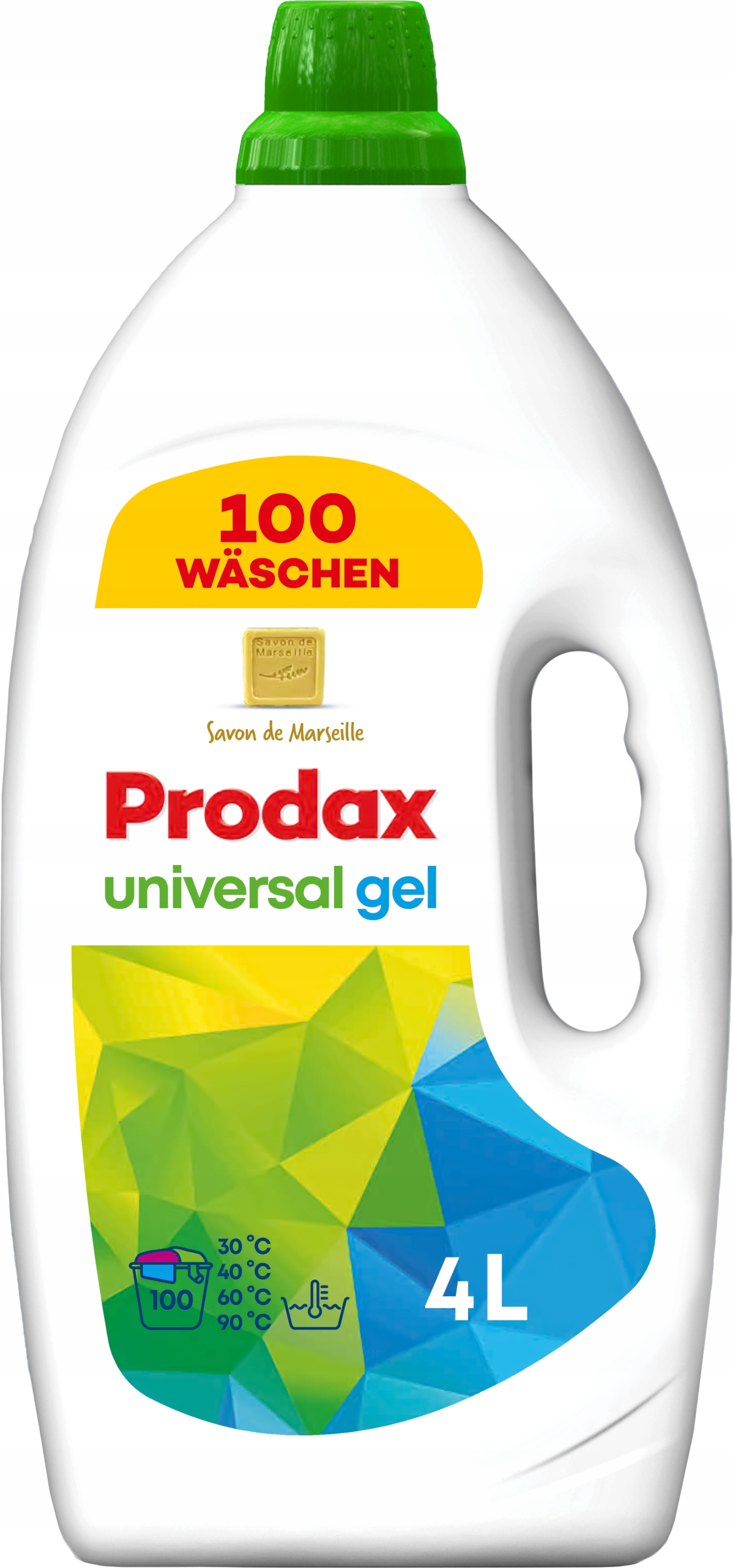 PRODAX UNIVERSAL Niemiecki Żel do prania Uniwersalny 4L kolor białe ...