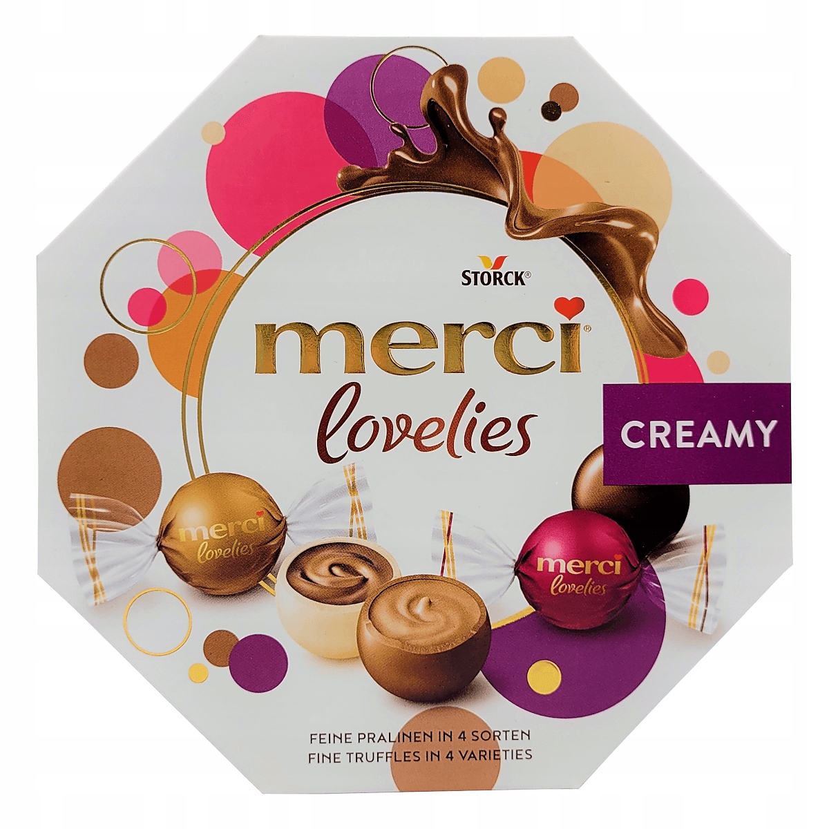 Merci Lovelies Creamy bombonierka 185g 13662214208 - Allegro.pl