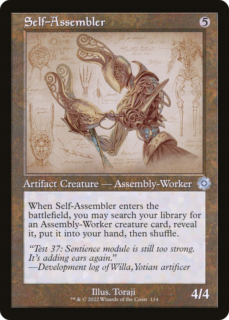 MTG Self-Assembler, Schematic Retro Frame V.2 - Stan: Nowy 1.00PLN - Sklepy, Opinie, Ceny w Allegro