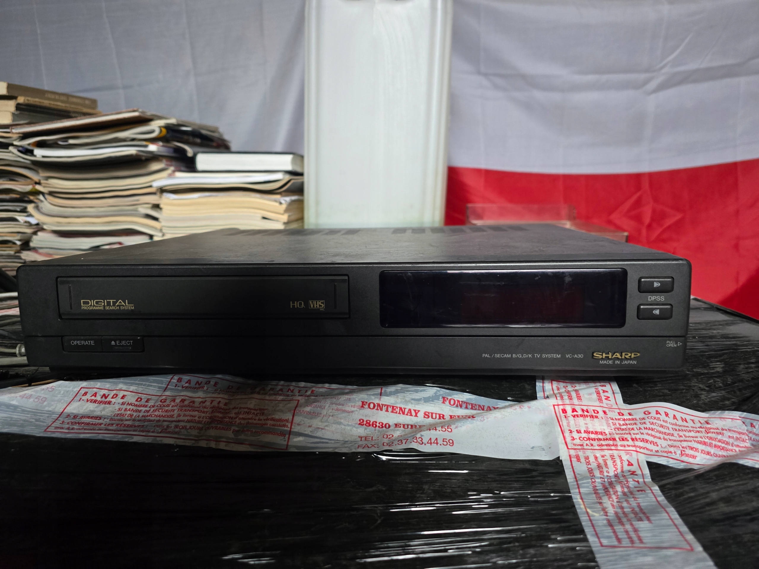 Magnetowid VHS Sharp 1 • Cena, Opinie - Allegro