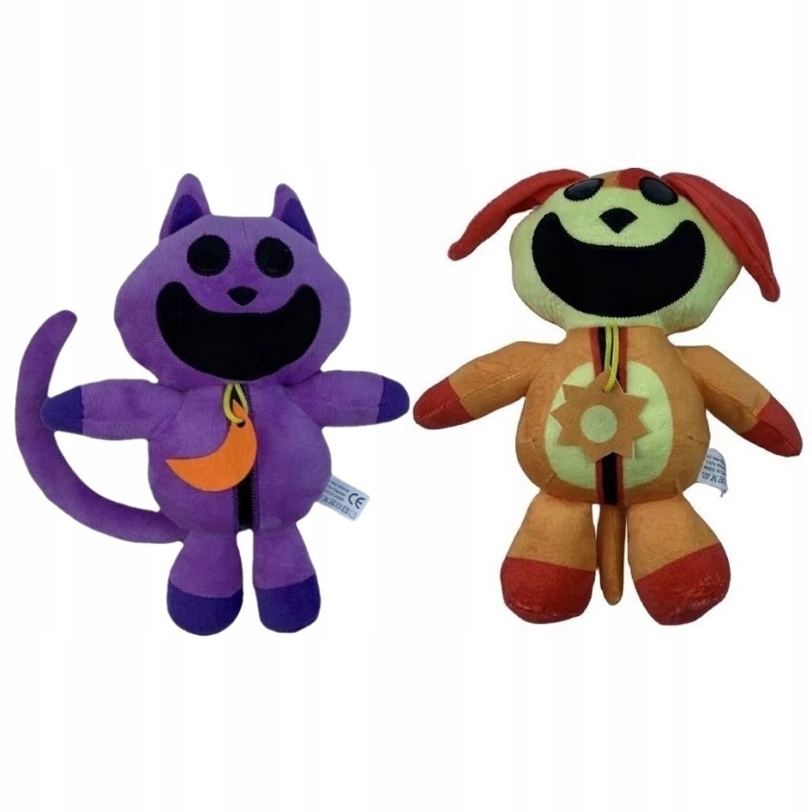 Poppy Playtime 3 Smiling Critters Maskotek Catnap Dog Day (з 10 наклейками) - Vroda