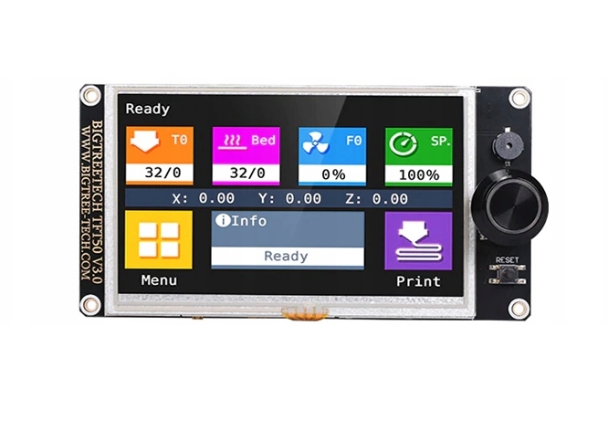 BTT BigTreeTech TFT50 v3.0 érintőképernyős kijelző, (5904933572489) • Ár, Vélemények - Allegro