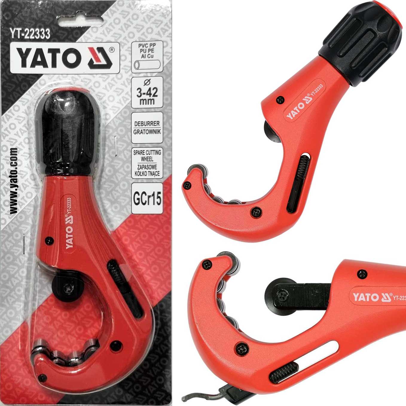 Yato YT-22333 Obcinak do rur miedzianych 3-42 mm (5906083086274) • Cena ...