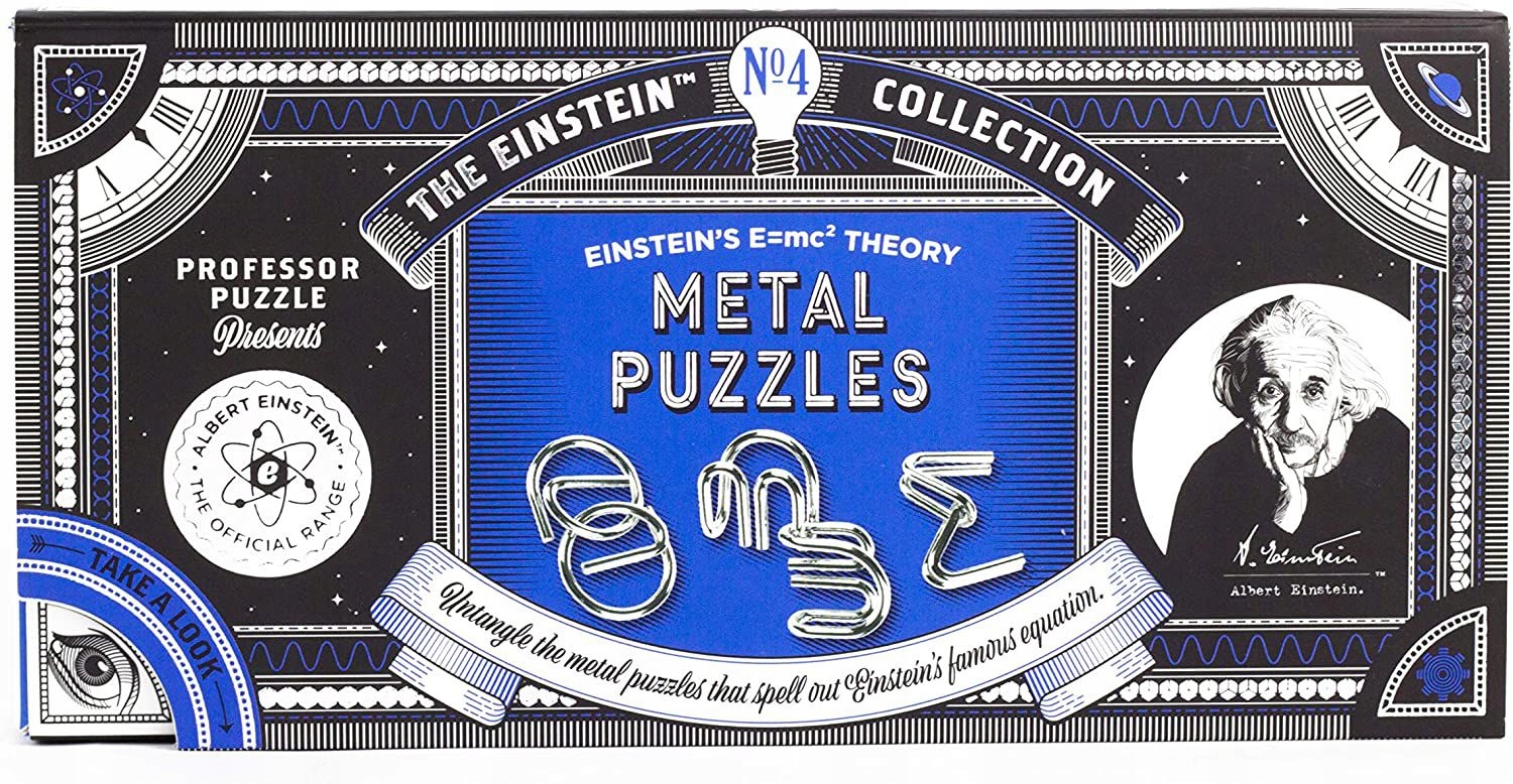PROFESSOR PUZZLE - EINSTEIN - METAL PUZZLES [GRA] - Stan: Nowy 59.20PLN - Sklepy, Opinie, Ceny w ...