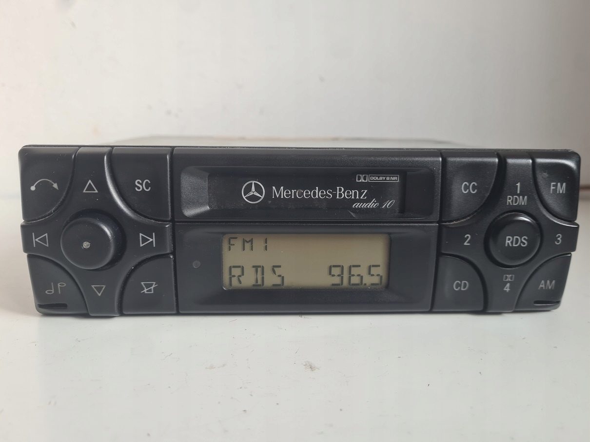 Radio becker mercedes W124 190 W202 W210 SLK CLk W140 208 r170 r129 KOD ...