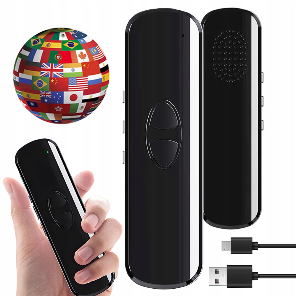 Muama Pro Tłumacz Głosowy 100 Języków Natychmiastowy Bez Internetu - Sklep, Opinie, Cena w Allegro