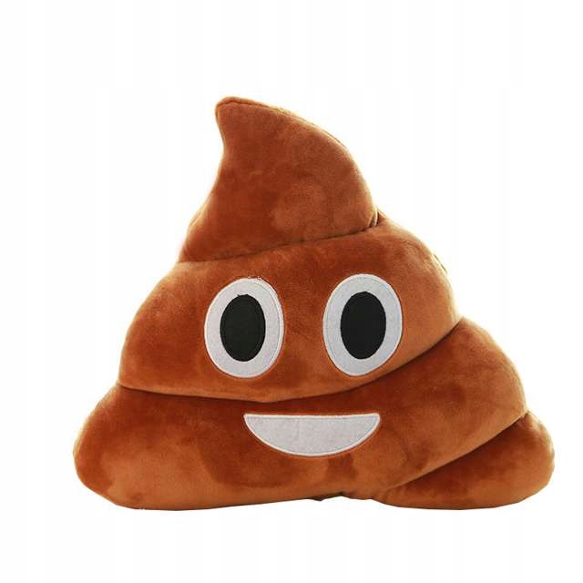 PODUSZKA ozdobna KUPA EMOJI emotikona POOP (GM01914) • Cena, Opinie • Zabawne gadżety ...