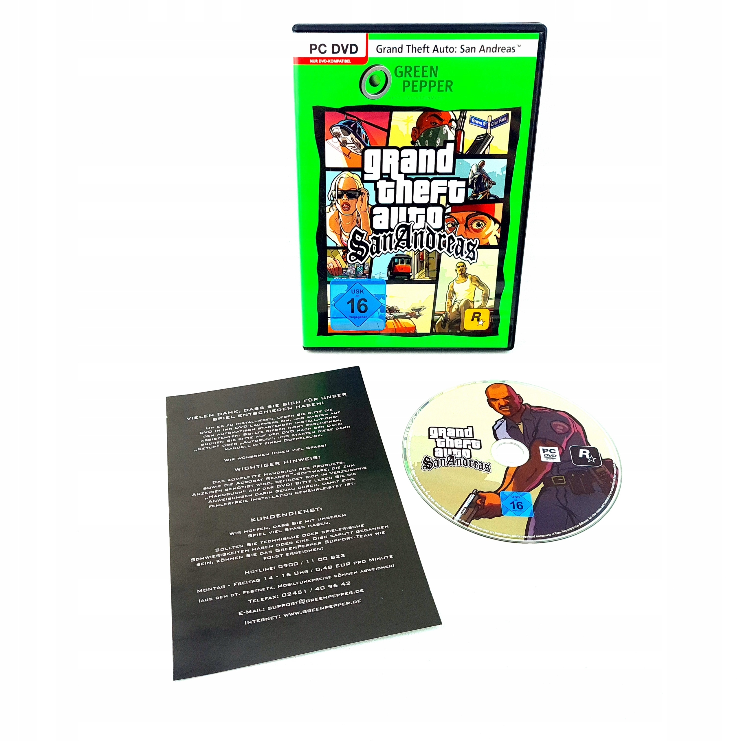 GTA SAN ANDREAS GRAND THEFT AUTO SA PC - Stan: używany 147 zł - Sklepy ...