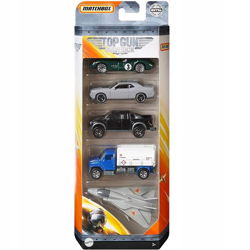 Matchbox Top Gun Maverick 5 pack 4 x auto samolot - porównaj ceny ...