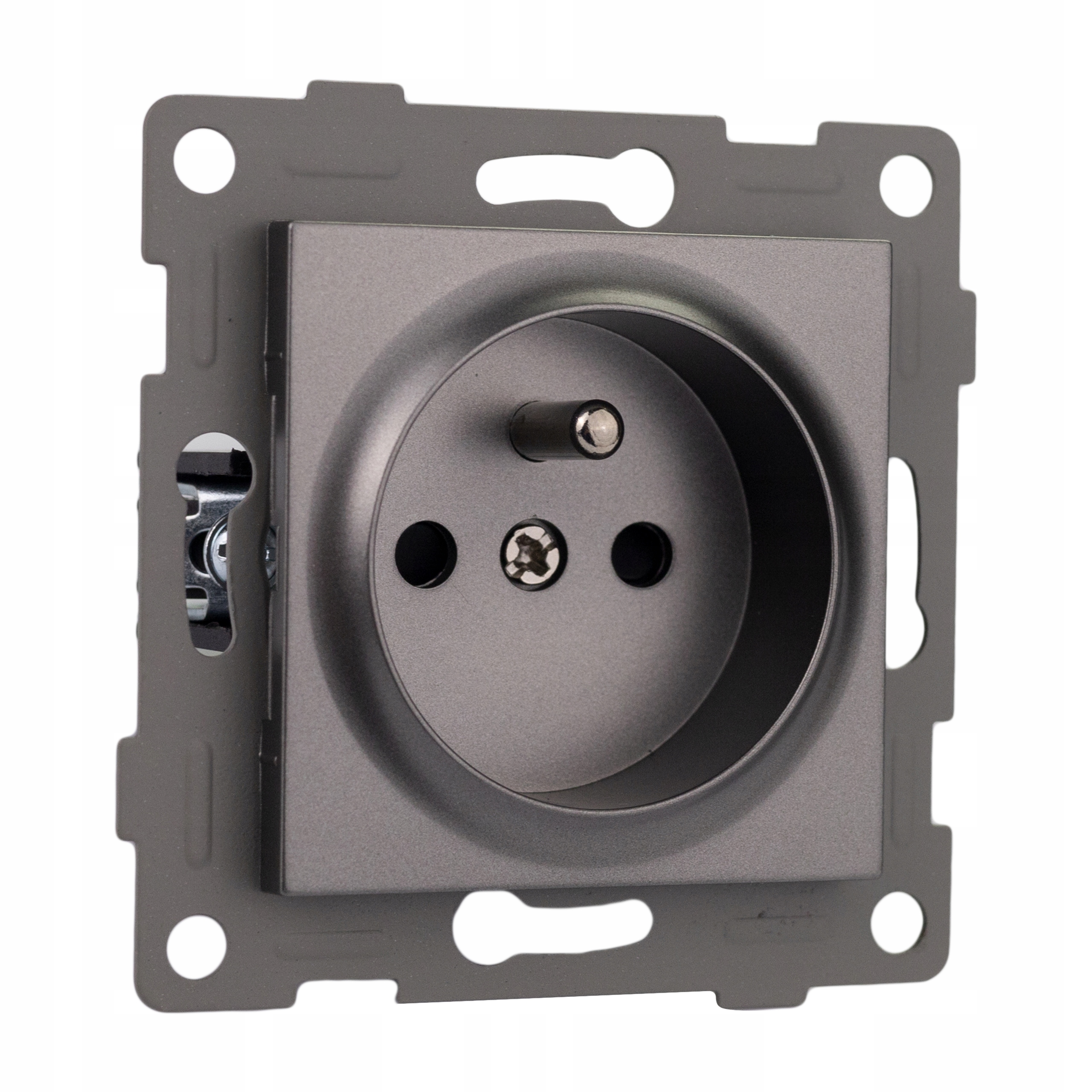 Gniazdo Elektryczne ścienne Appio szary (5904708501744) • Cena, Opinie ...