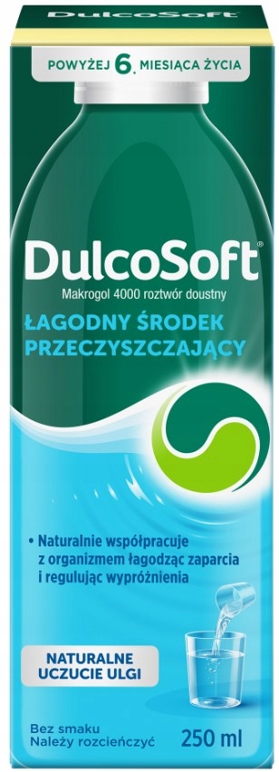 DULCOSOFT PŁYN NA ZAPARCIA MAKROGOL 4000 (5902502317431) • Cena, Opinie ...