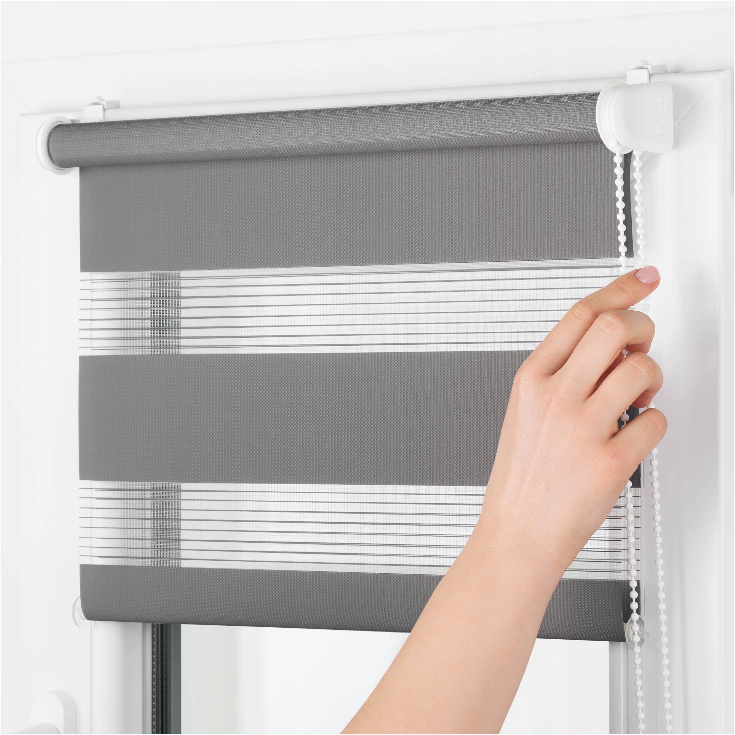 Rolety DZIEŃ NOC 71x150 bezinwazyjne rolety okienne NA WYMIAR (dzień i ... Rolety DZIEŃ NOC 71x150 bezinwazyjne rolety okienne NA WYMIAR (dzień i ...