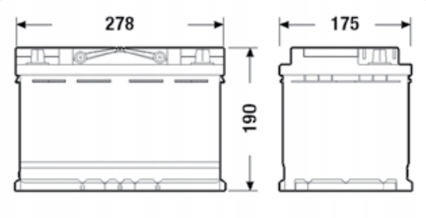 A0019828008 - Акумулятор 70AH 720A Start-Stop AGM OE MERCEDES купити на ...