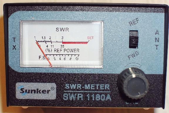 MIERNIK SWR REFLEKTOMETR + pomiar MOCY radia CB SUNKER JAKOŚĆ ! - Sklep ...
