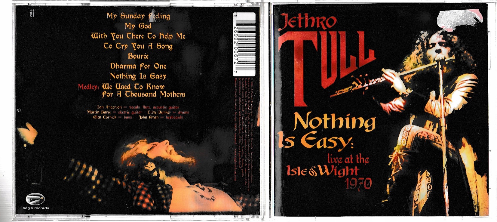 Płyta CD Jethro Tull Nothing Is Easy Live Isle Of Wight ...