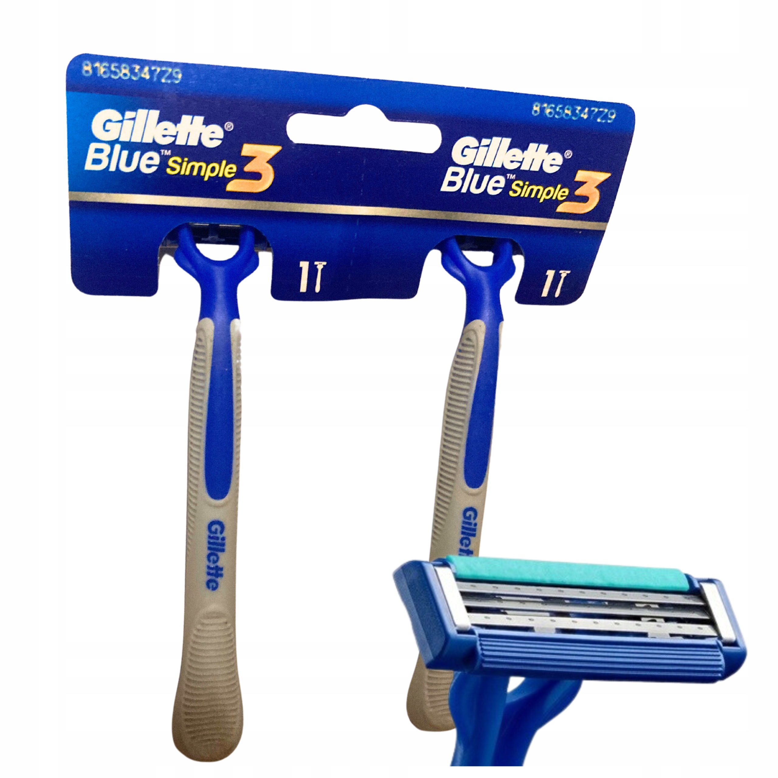 Gillette Blue3 Simple Maszynka golarka jednorazowa 14188542923 - Allegro.pl