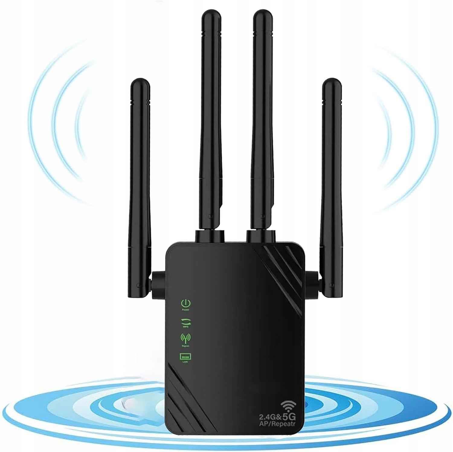 Dual Band WiFi Repeater WZMACNIACZ SIECI WIFI 1200M 5G 4 anteny - Sklep ... Dual Band WiFi Repeater WZMACNIACZ SIECI WIFI 1200M 5G 4 anteny - Sklep ...