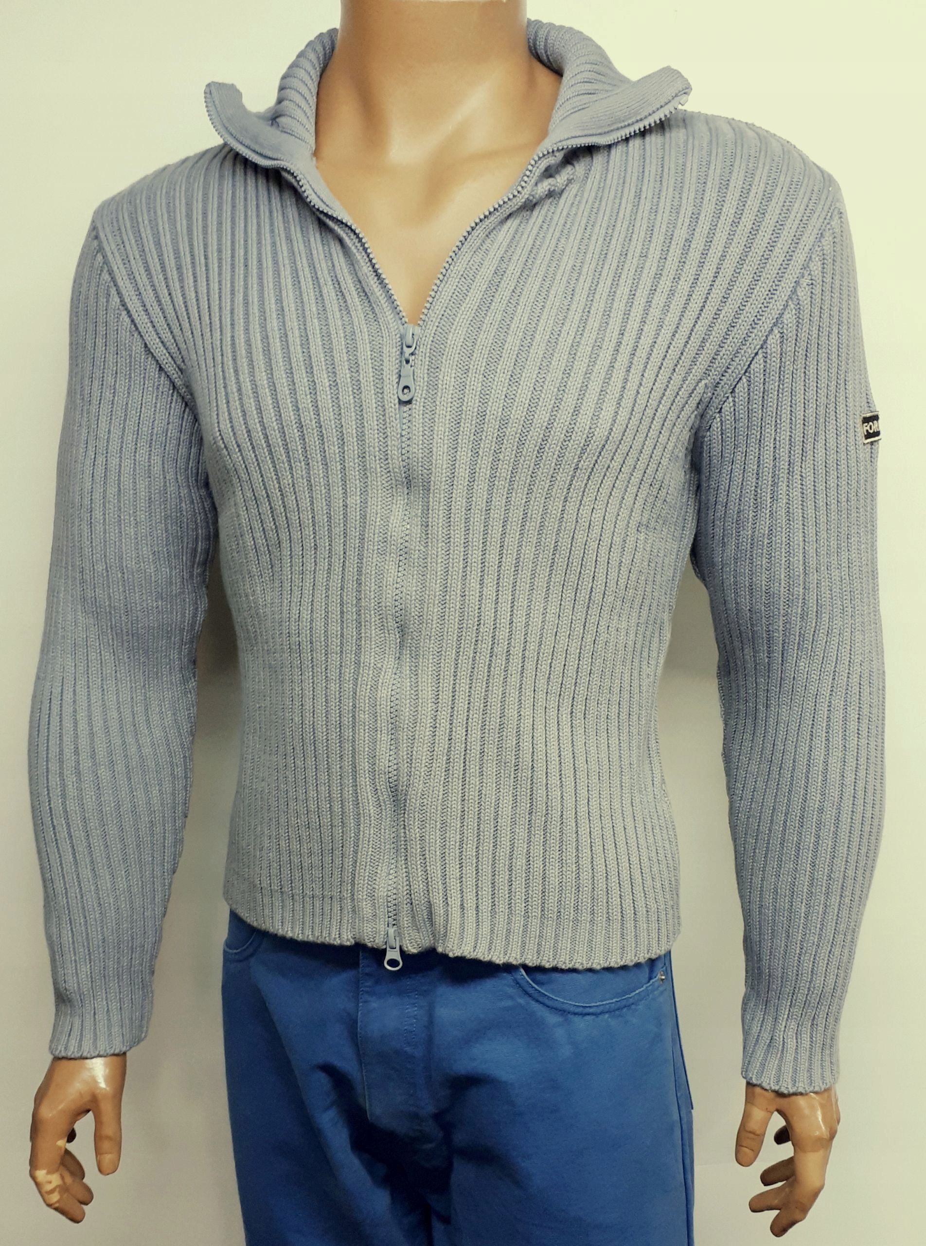 SWETR SWETER MESKI ROZPINANY MARKOWY L • Cena, Opinie • Swetry ...