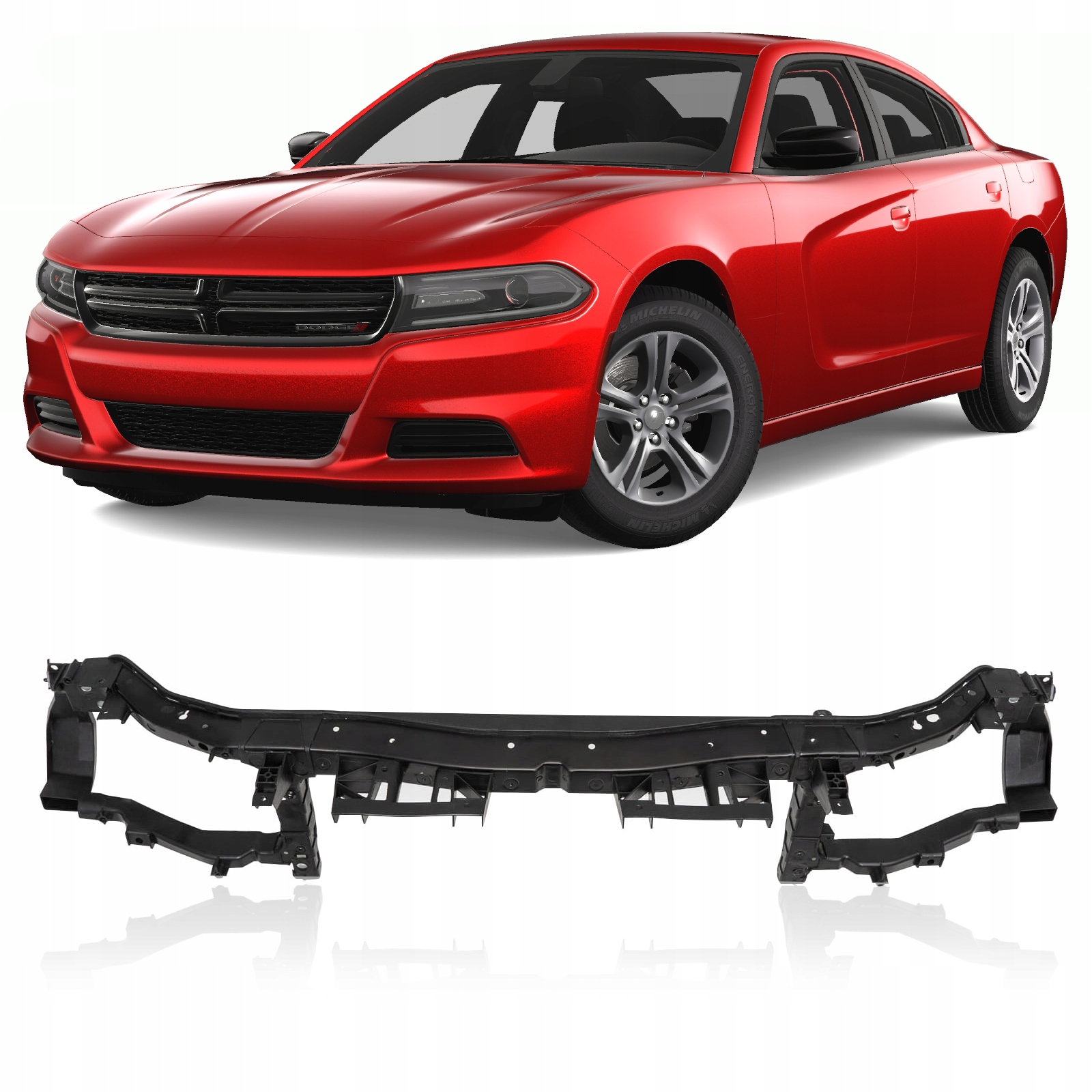 DODGE CHARGER LD 2015+ GÓRNA CZĘŚĆ PASA PRZEDNIEGO 68200478AC ...