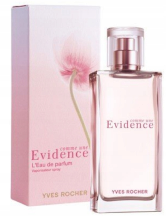 Yves Rocher woda perfumowana Comme une EVIDENCE 100ml perfum _ DUŻA ...
