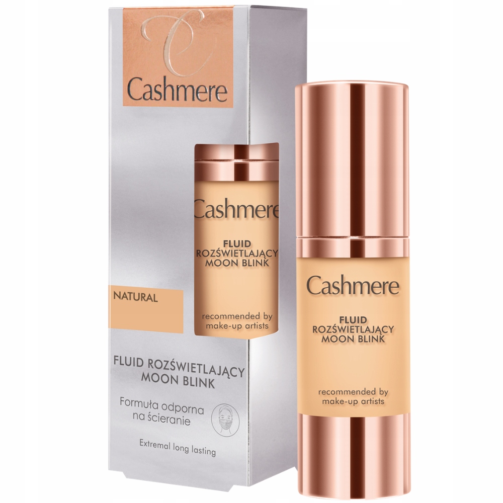 Cashmere Moon Blink Fluid Rozświetlający Podkład Do Twarzy Natural 30ml (5900525070531) • Cena ...