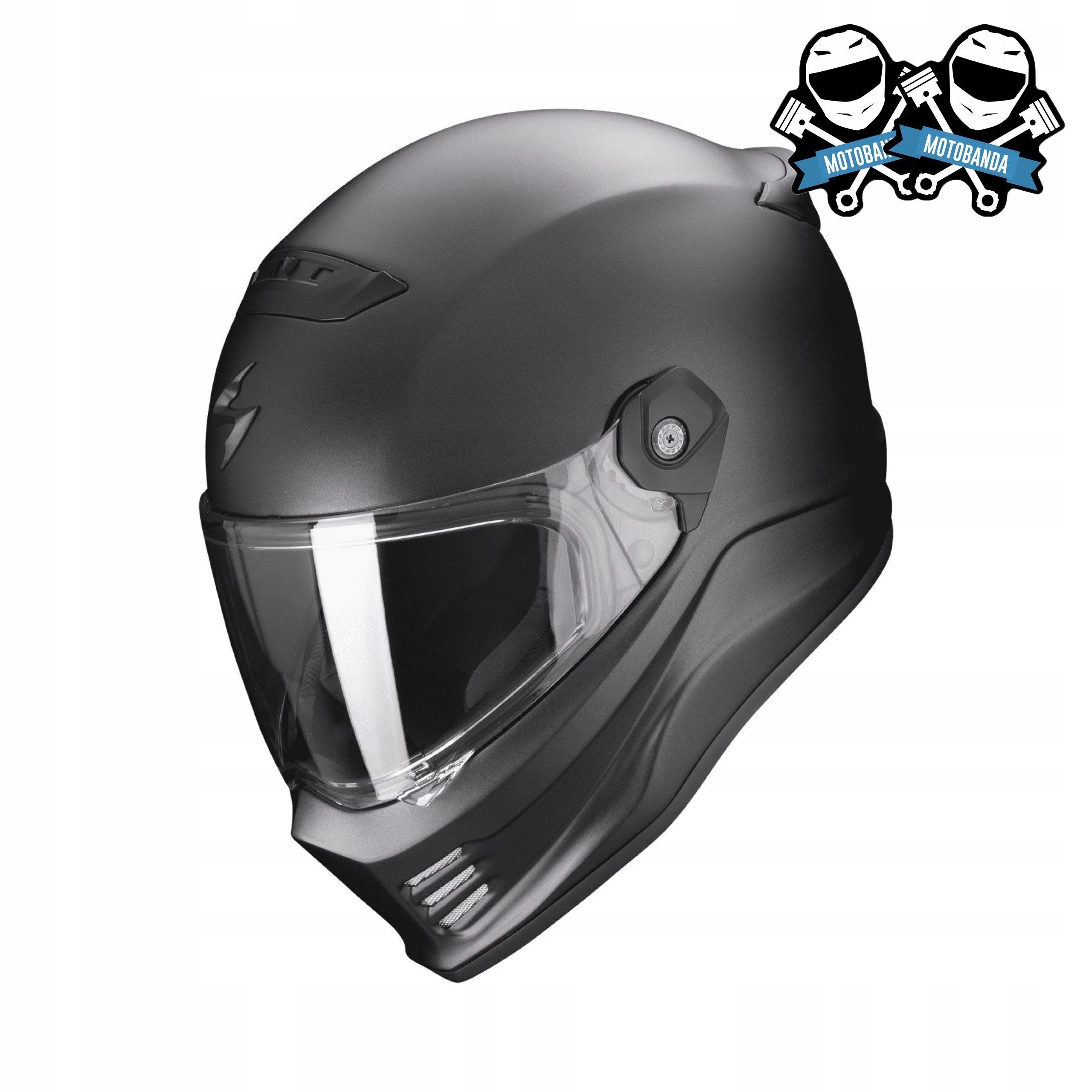 KASK INTEGRALNY SCORPION COVERT FX SOLID MATT BLACK S 5906530520641 za ...