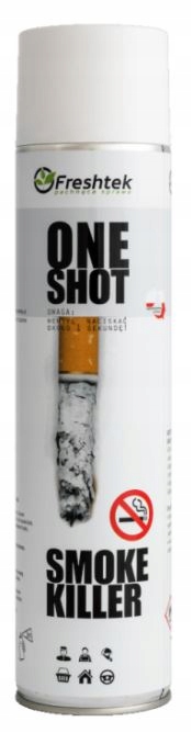 NEUTRALIZATOR ZAPACHÓW ONE SHOT SMOKE KILLER FRE (5906395398447) • Cena ...