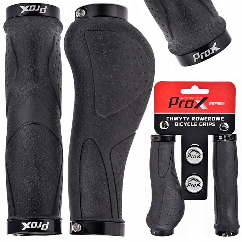 CHWYTY GRIpY ROWEROWE PROX GP-80 ERGO GEL 130MM SKRĘCANE ...