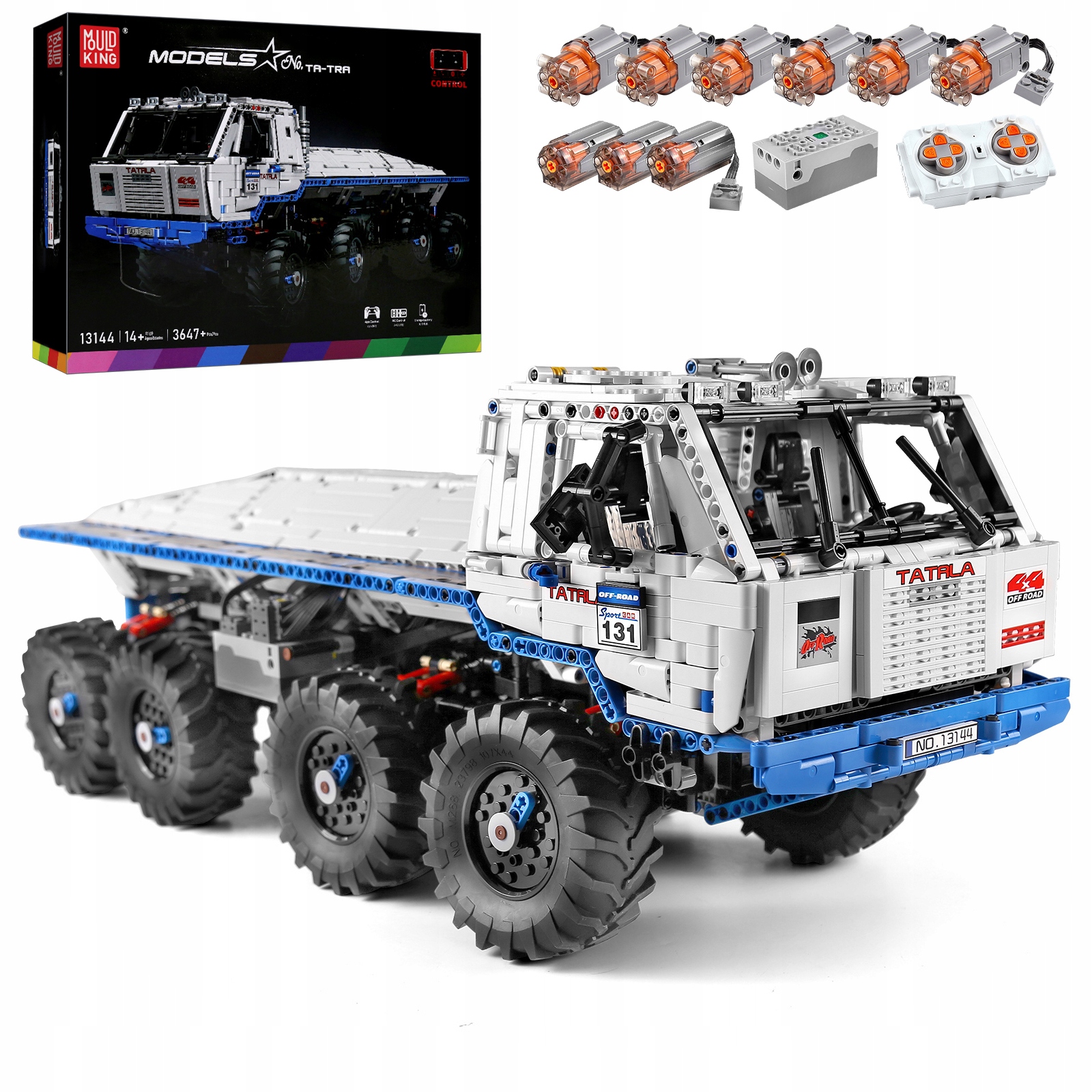 Mould King Technic Tatra T813 8x8 All Terrain Truck RC stavebnica ...