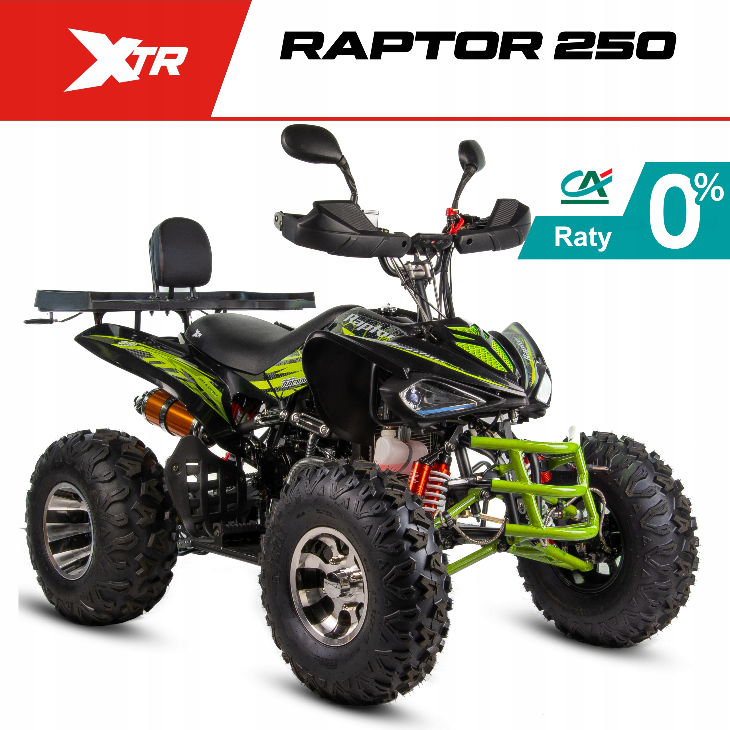 Quad 250 Raptor - Motocykle i quady - ogłoszenia na Allegro.pl