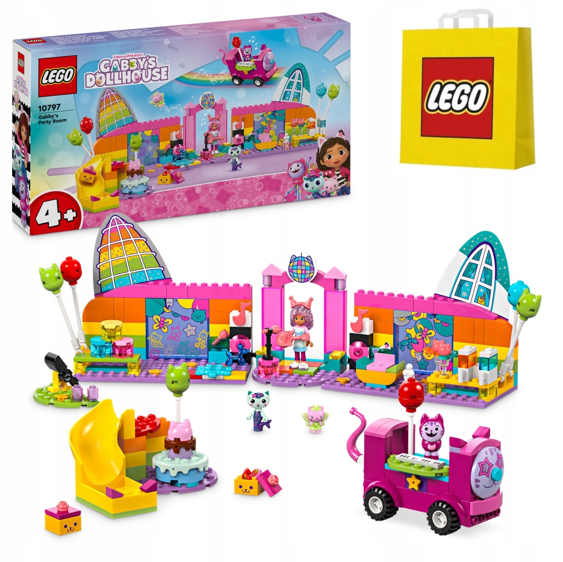 Klocki LEGO Koci domek Gabi 10797 sala balowa 252 elementy 4 ...