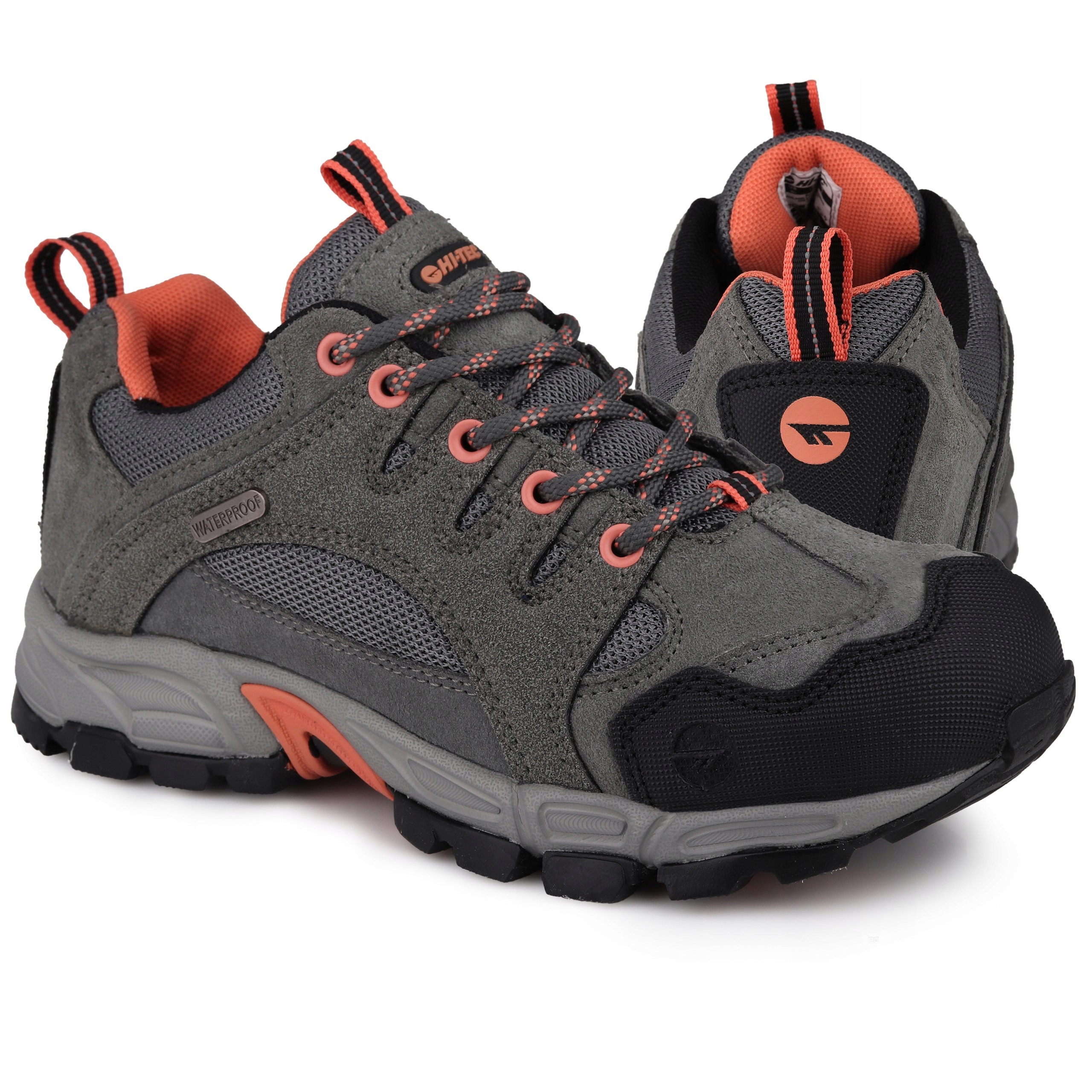 Buty damskie HI-TEC AUCKLAND LITE WP WOMENS SZARY BRZOSKWINIOWY ... Buty damskie HI-TEC AUCKLAND LITE WP WOMENS SZARY BRZOSKWINIOWY ...