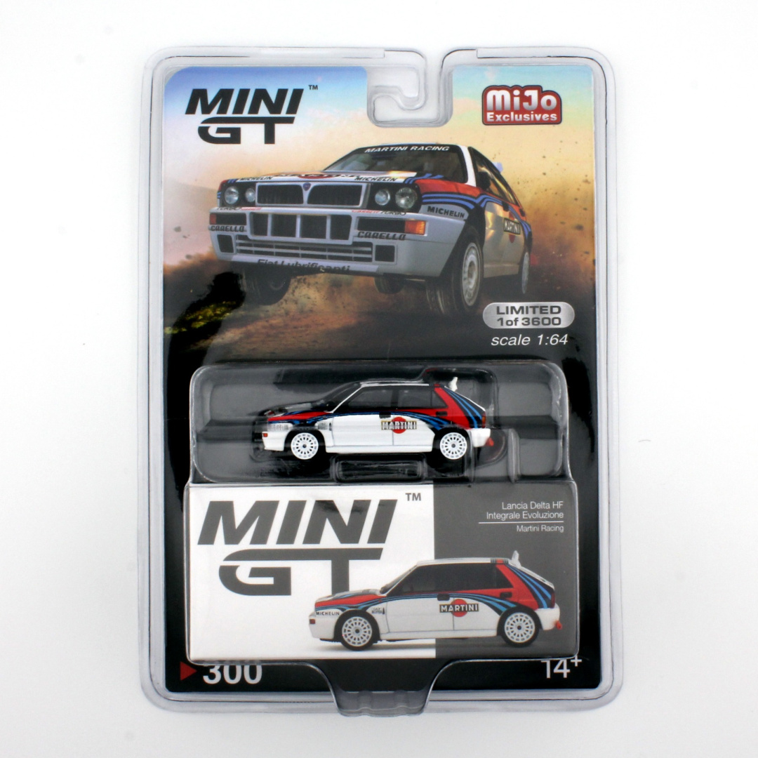 MINI GT Lancia Delta HF Integrale Evoluzione Martini Racing Limited ...