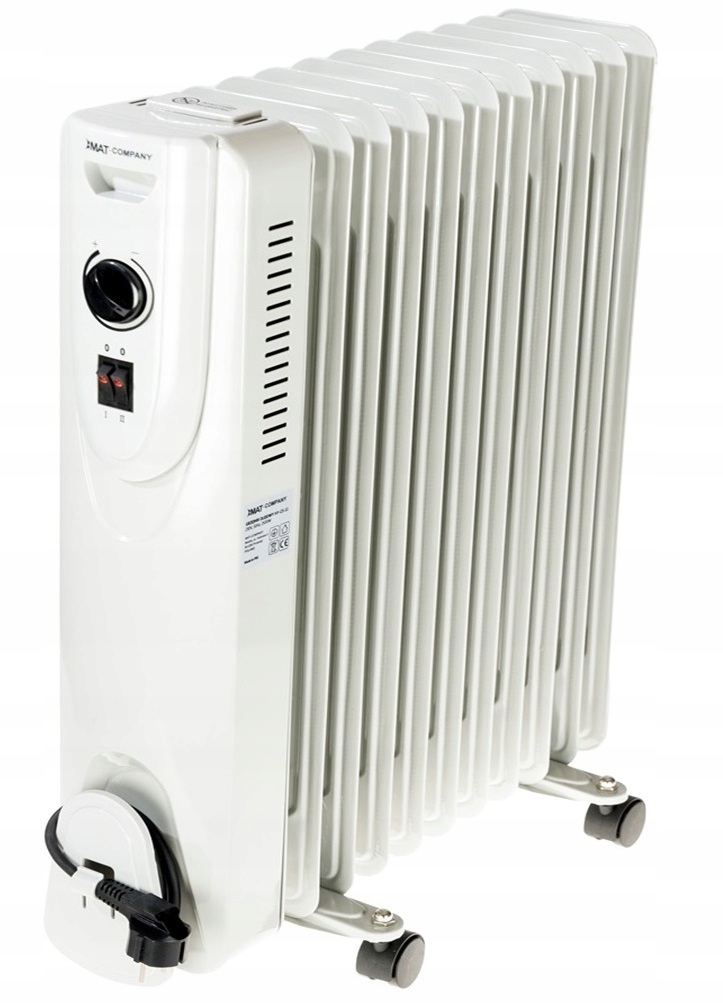 ELEKTRICKÝ OLEJOVÝ RADIÁTOR 11 ŽEBER 2500 VÝKONNÝ za 1107 Kč - Allegro