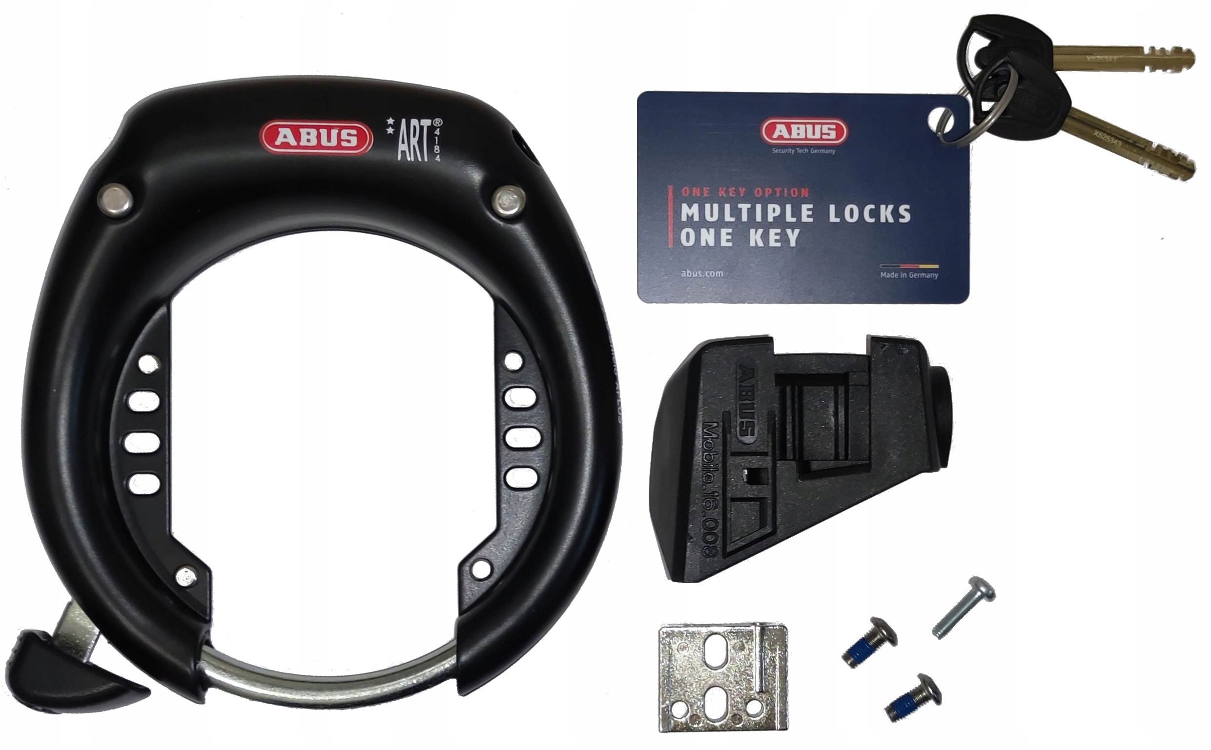 Zabezpieczenie rowerowe blokada koła Abus Shield XPlus 5755 ART 2 ...