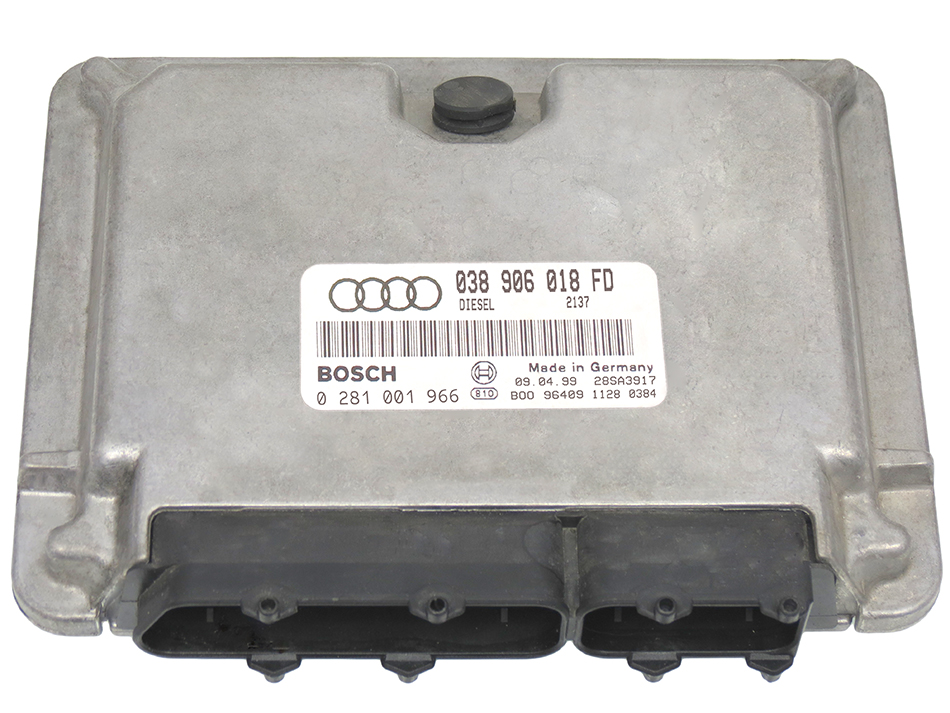 POČÍTAČ AUDI A4 1.9 TDI 038906018FD 0281001966, • Ceny, Recenze - Allegro