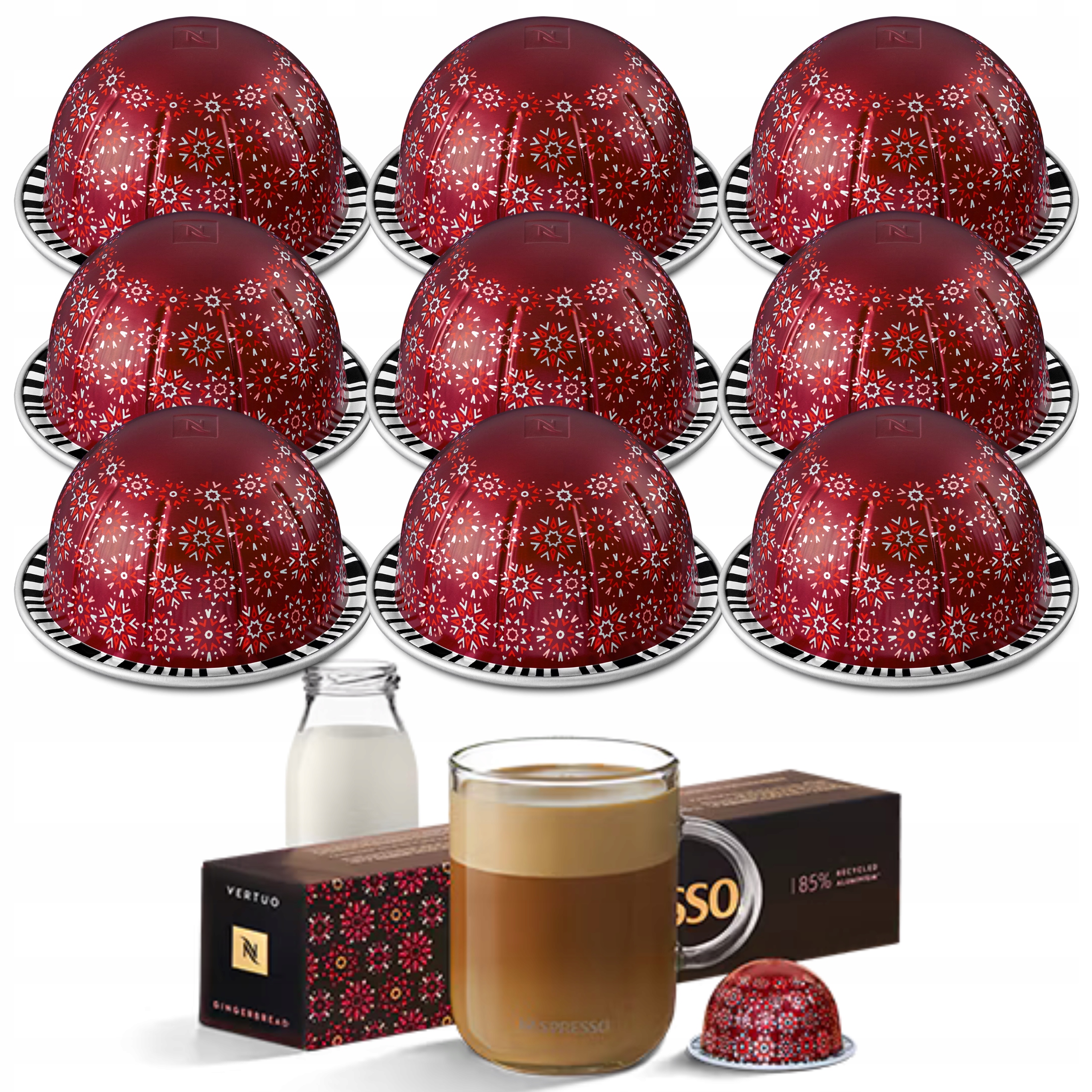 KAPSZULÁK NESPRESSO VERTUO GINGERBREAD MÉZESKALÁCS ÜNNEPI 10 DB 230ML ...