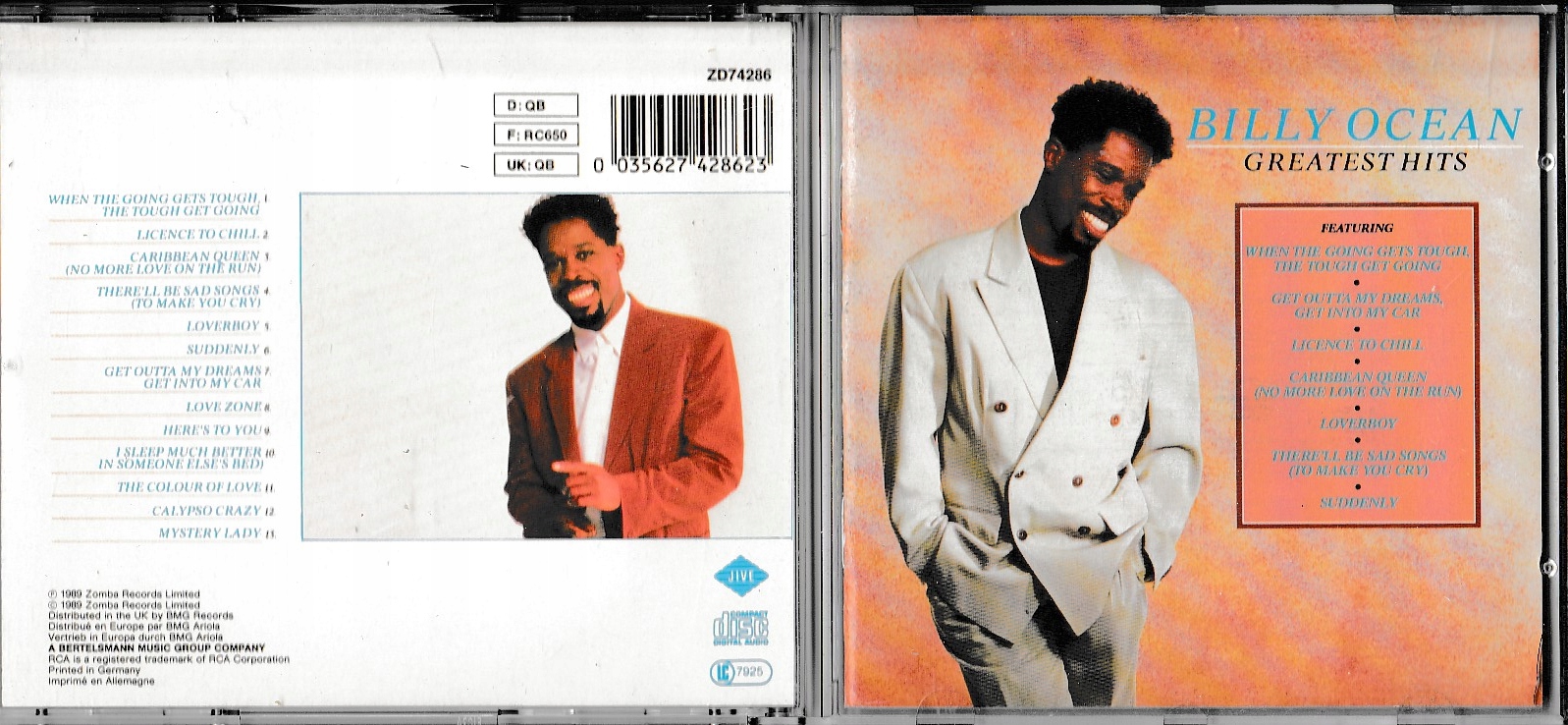 Płyta CD Billy Ocean - Greatest Hits ...