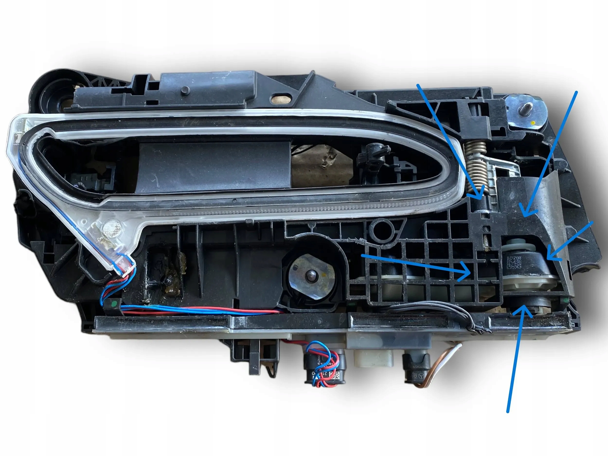 Klamka Mercedes W223 - Niska cena na Allegro