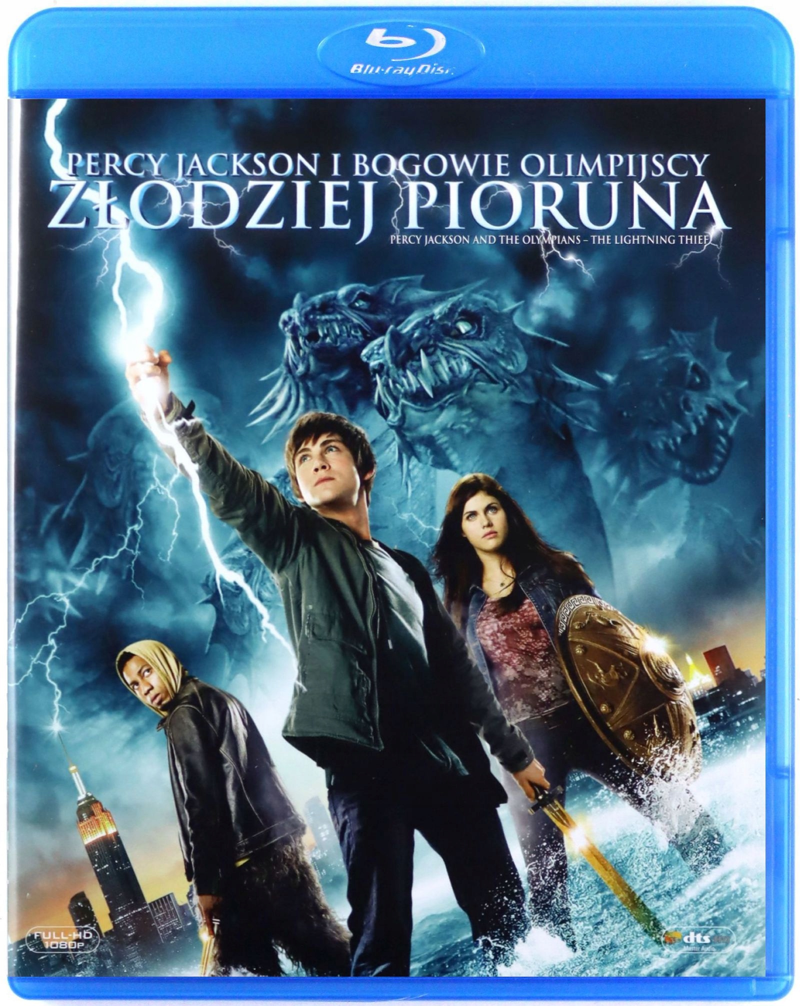 Percy jackson. Złodziej pioruna płyta Blu-ray • Cena, Opinie - Allegro