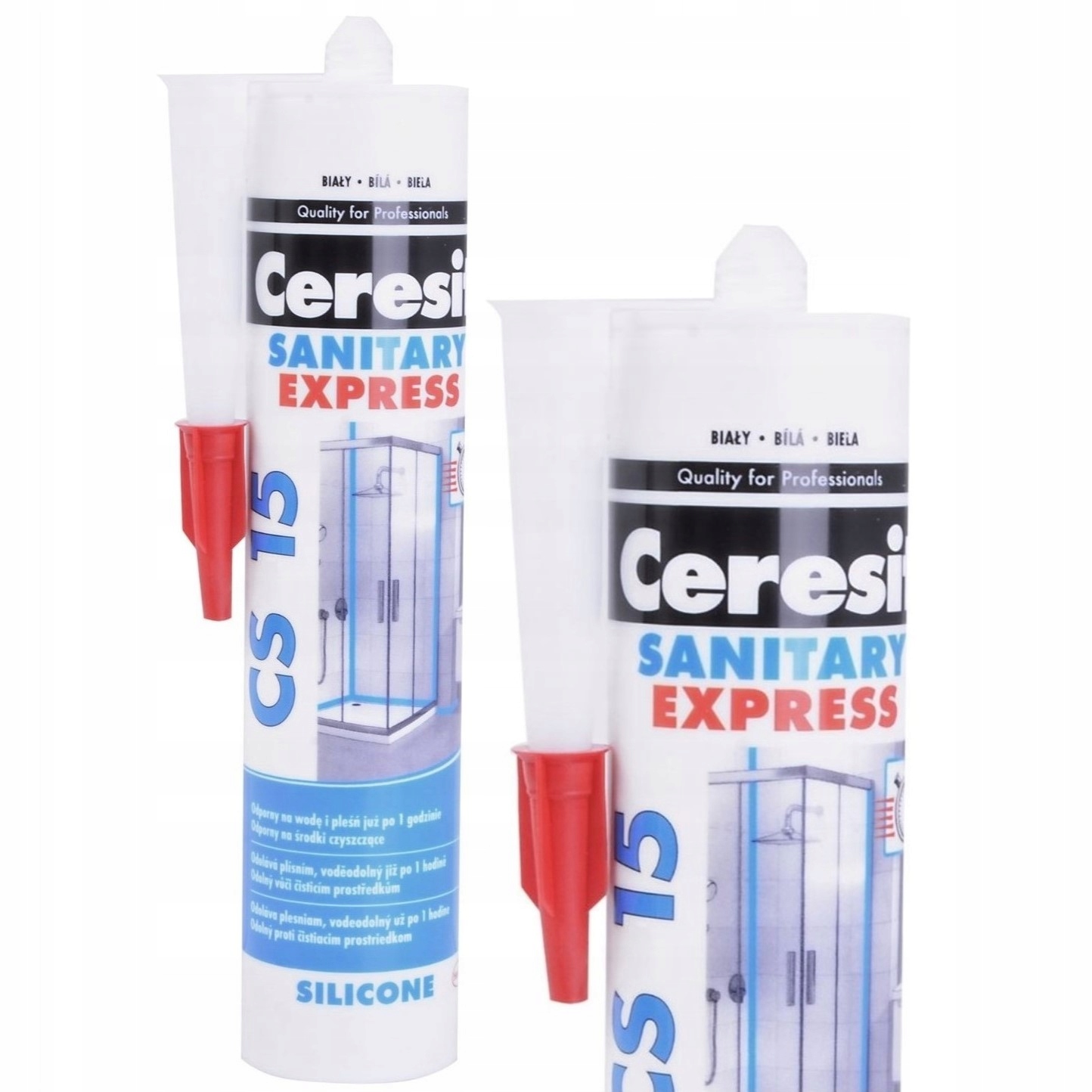 CERESIT SILIKON SANITARNY CS15 EXPRESS BIAŁY 280ML (9000101115369) • Cena, Opinie 13882285436 ...